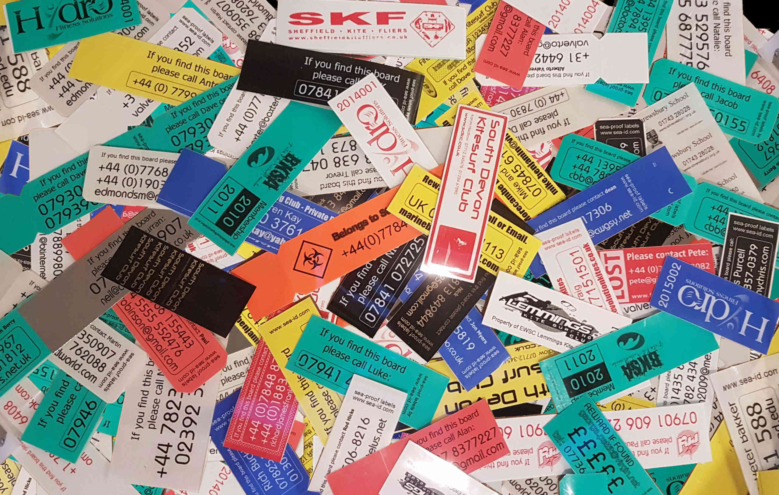 Sea-ID Waterproof Labels